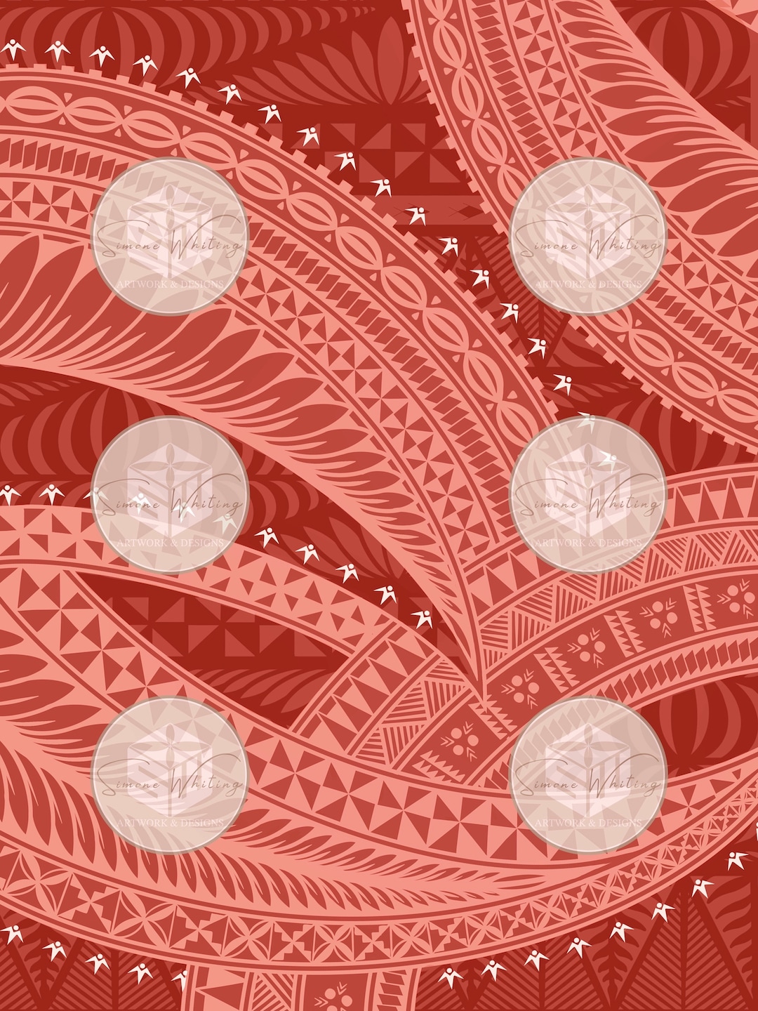 Tongan Polynesian Background Instant Download - Etsy