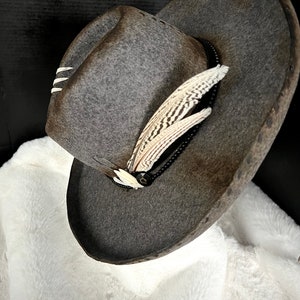 One Hot Burned Hat Co. Custom Rancher Hat ABSAROKEE - Etsy