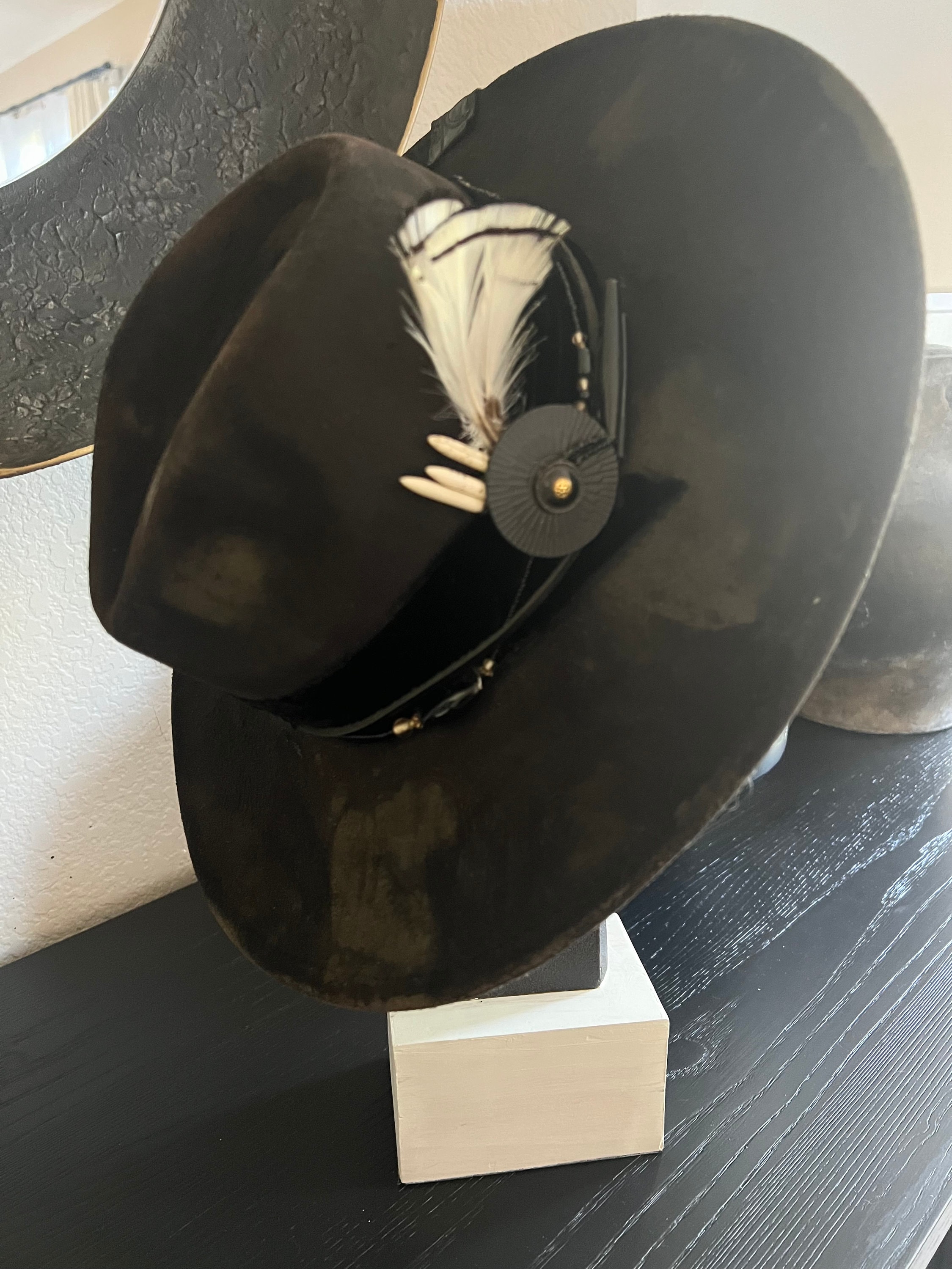 Black Custom Rancher Hat - Etsy