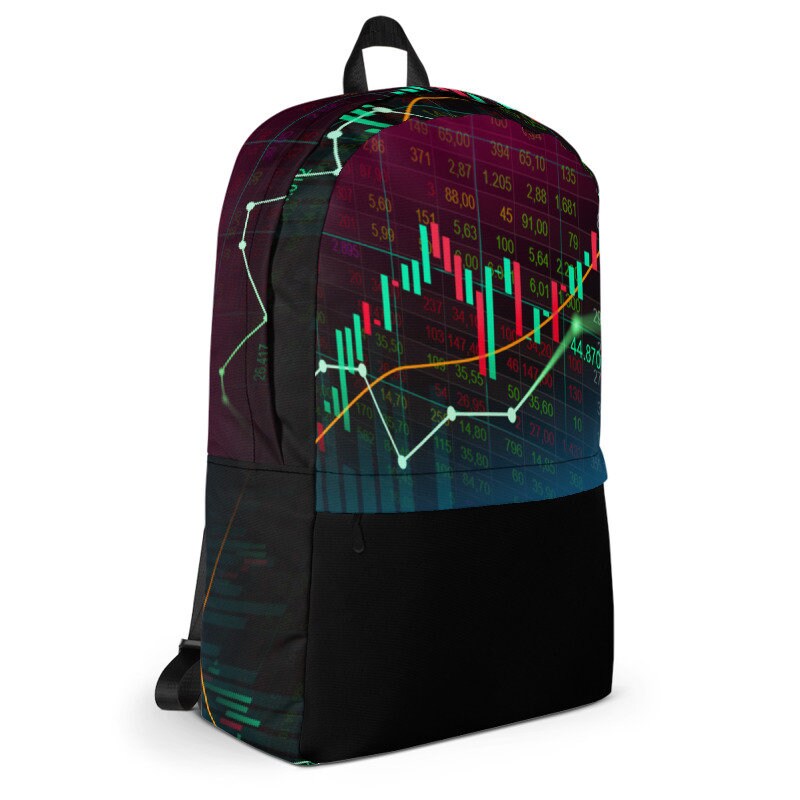 Laptop Backpack Forex Trading Chart Foreign Currency Bag Investing ...