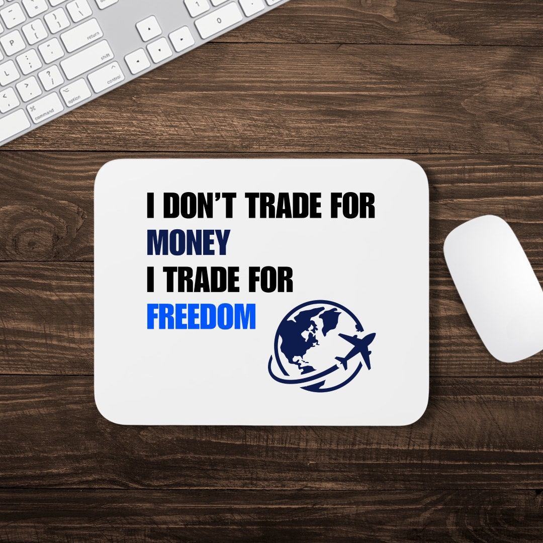 Forex Mousepad Trader Gift Crypto Currency Desk Decor Stock Market Day ...