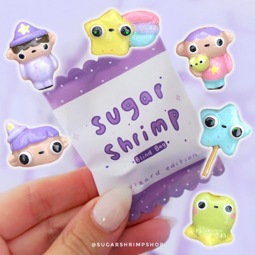 BLIND Charm BAG Wizard Edition - Handmade Polymer Clay Charms in Paper ...