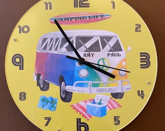 Vw Van Clock - Etsy