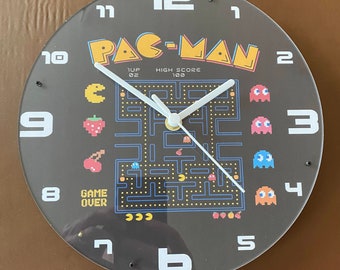 Pac Man Wall Clock - Etsy