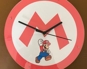 Super Mario Wall Clock - Etsy