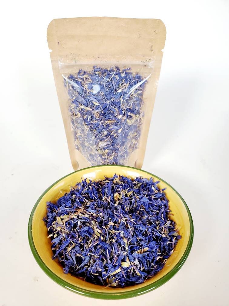 Blue Cornflower Dried Organic Flower Petals Cake Decor Cake - Etsy