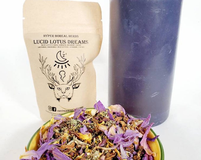 Organic Loose Leaf Lucid Dream Tea Organic Dried Herb | Etsy