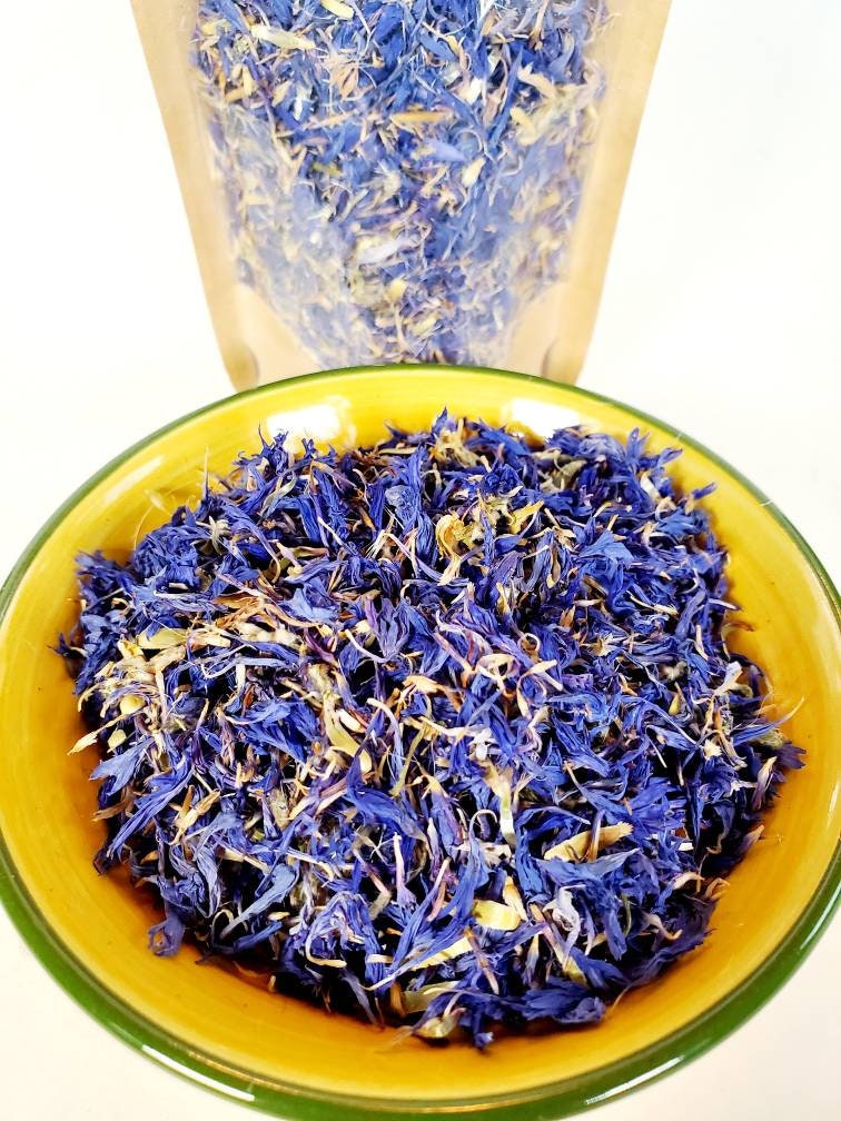 Blue Cornflower Dried Organic Flower Petals Cake Decor Cake - Etsy