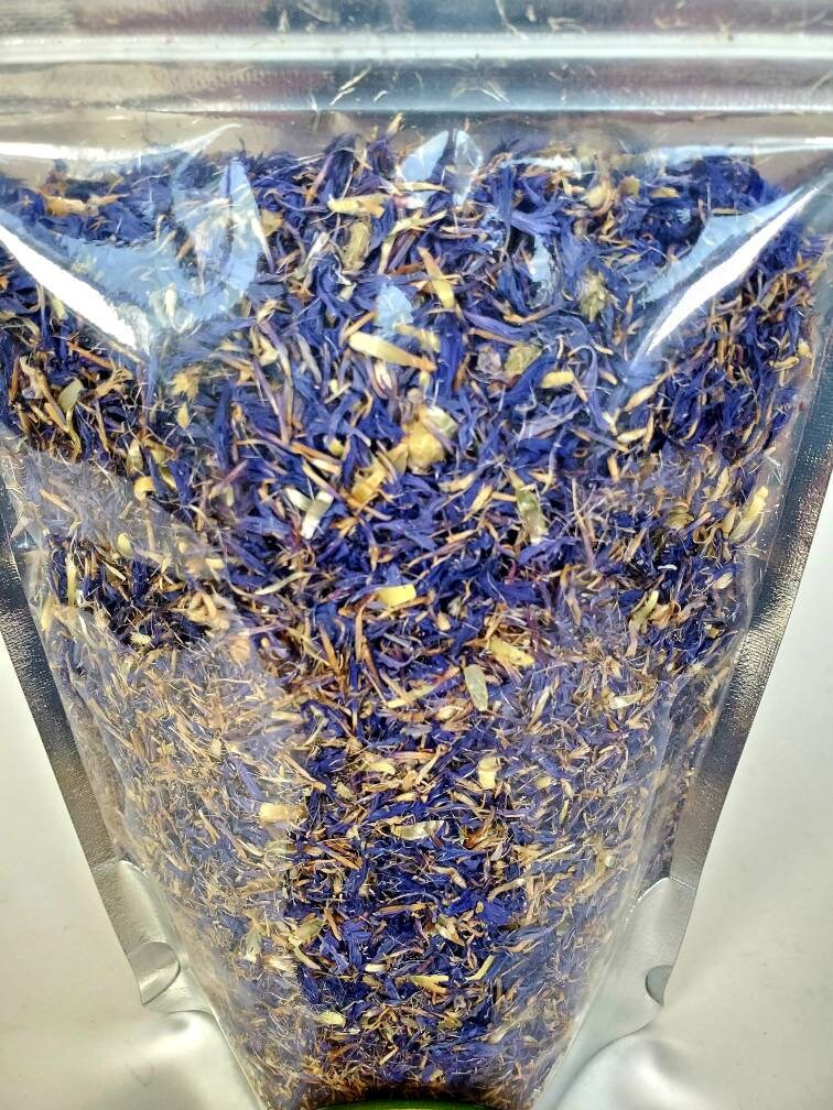Blue Cornflower Dried Organic Flower Petals Cake Decor Cake - Etsy