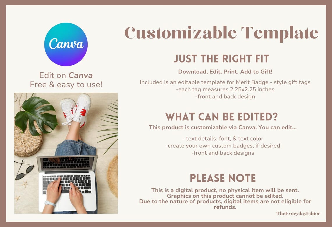Camp Bachelorette Merit Badge Tags, Camp Bachelorette Favor Tags, Last ...