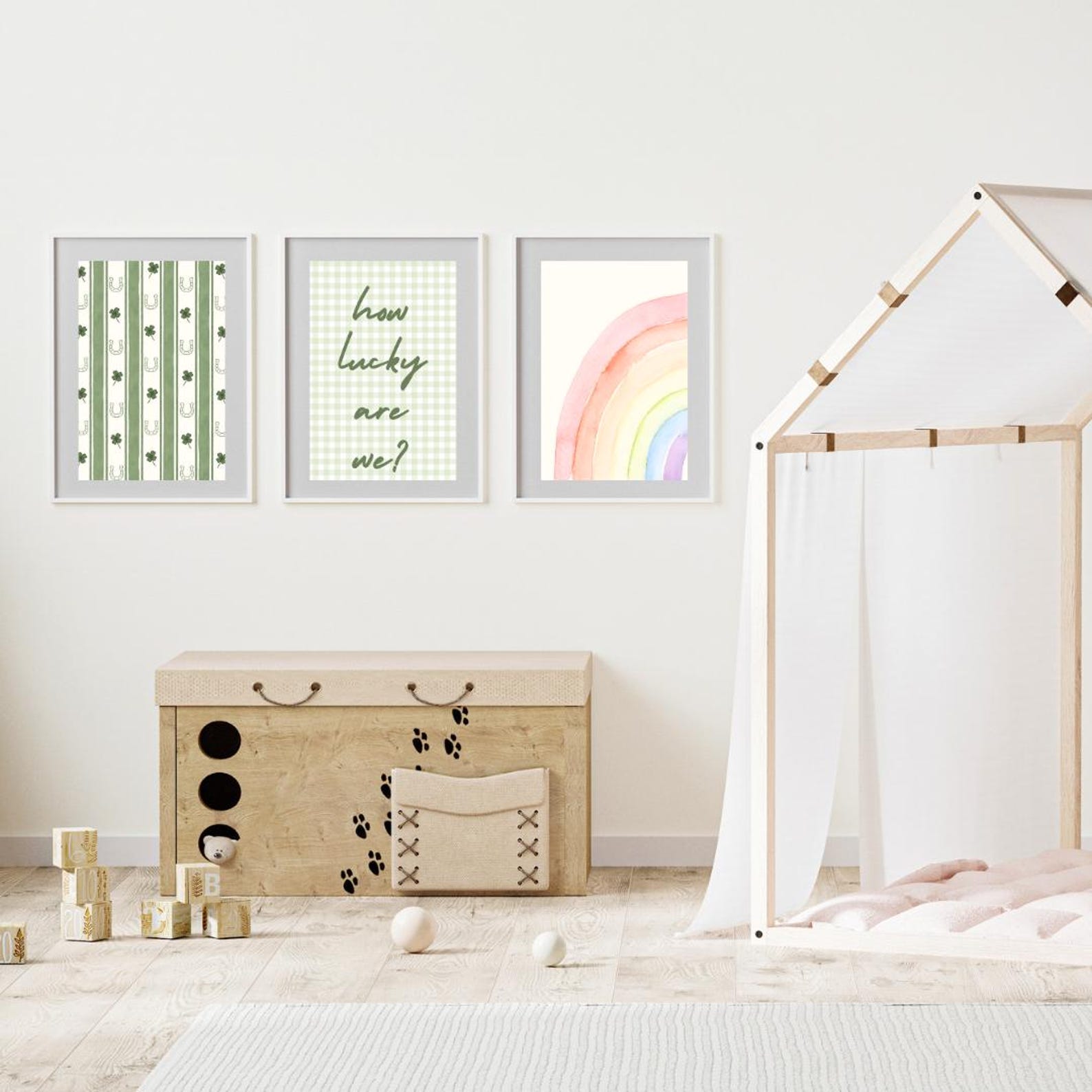 St. Patrick's Day Themed Printable Poster, St Patricks Day Wall Signs ...