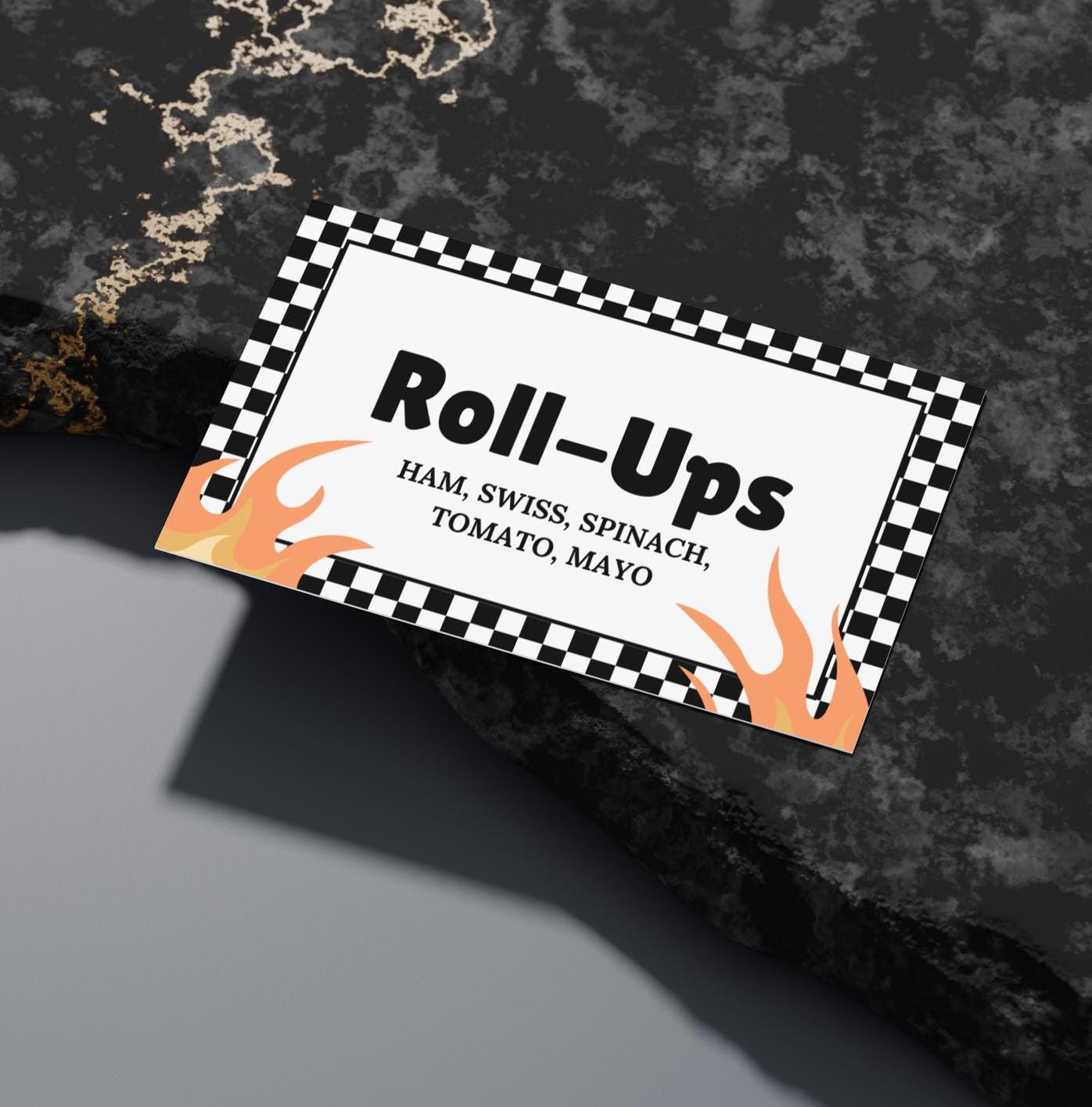 Monster Truck Food Tent Cards, Editable Party Labels, Monster Truck ...