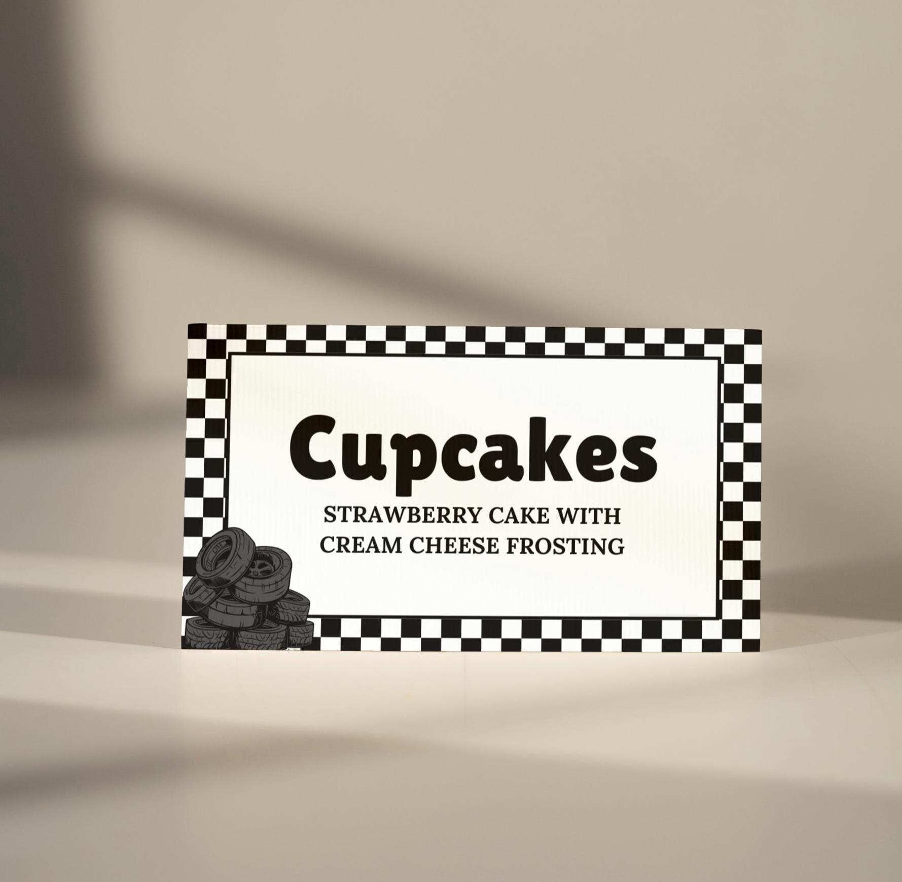 Monster Truck Food Tent Cards, Editable Party Labels, Monster Truck ...