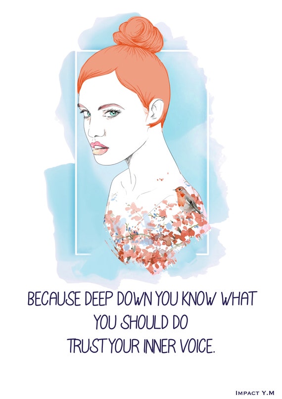 Use Your Inside Voice Poster