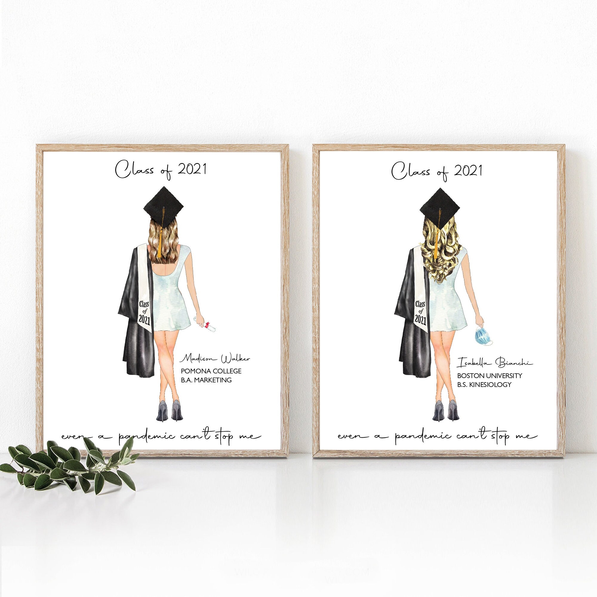 Pandemic Graduation Gift Senior Year Gift Custom - Etsy Canada
