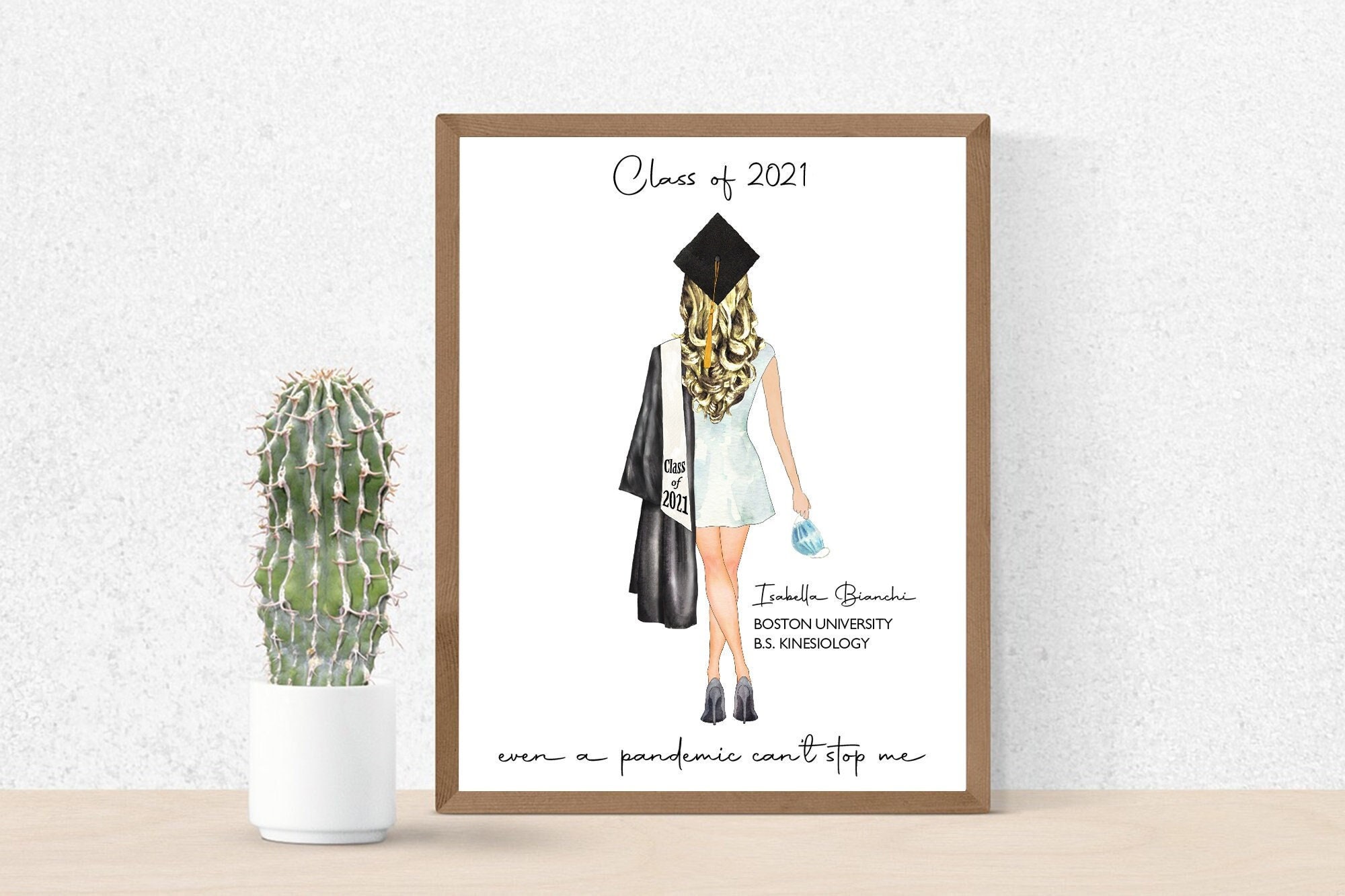 Pandemic Graduation Gift Senior Year Gift Custom - Etsy Canada