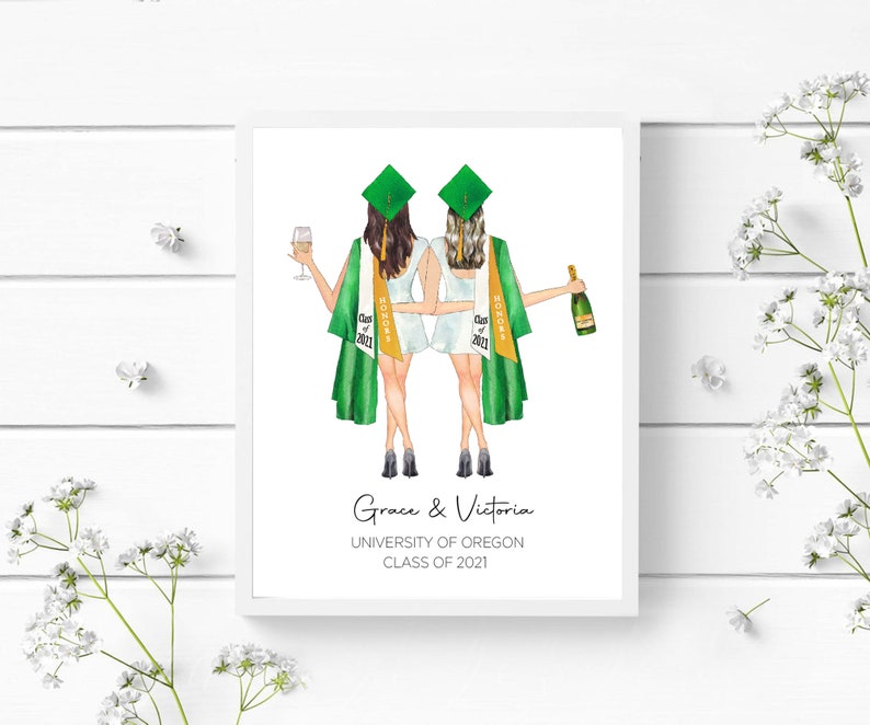 Customized Grad Gift for Best Friend Best Friend Graduation | Etsy