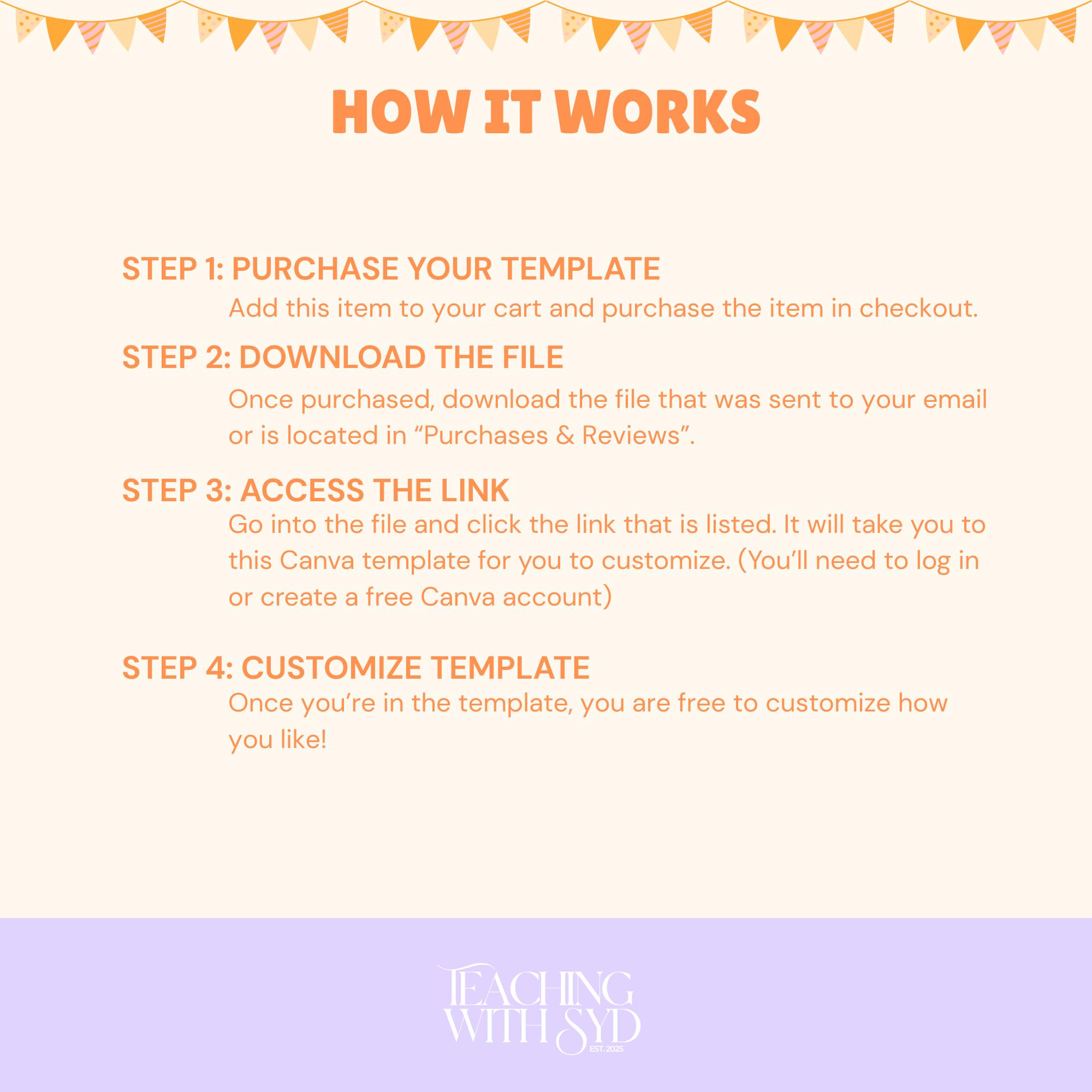 Editable Halloween Daily Classroom Slides | Canva Template - Etsy