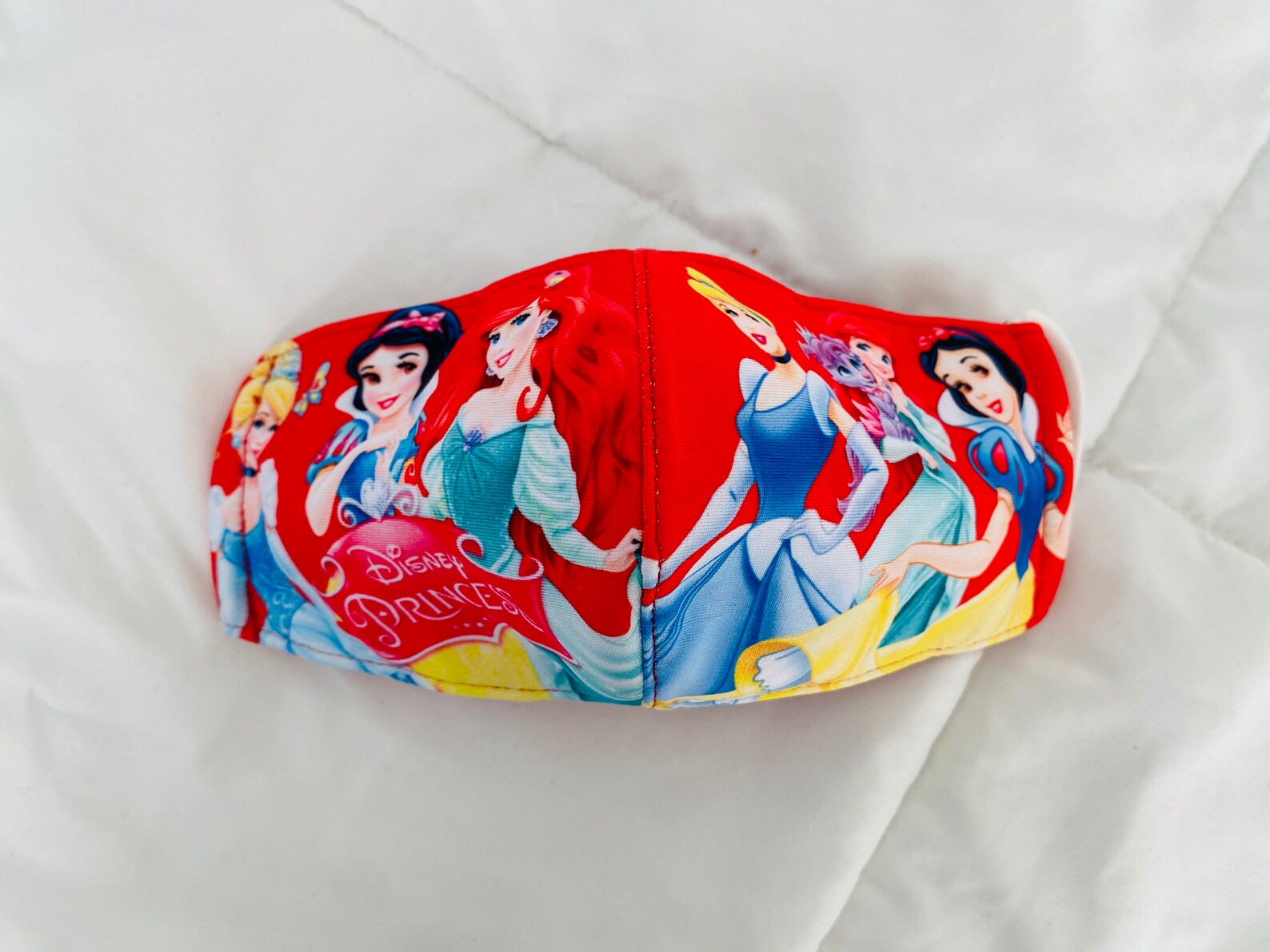 Kids Disney-Inspired Princess Face Mask Large Size | Etsy