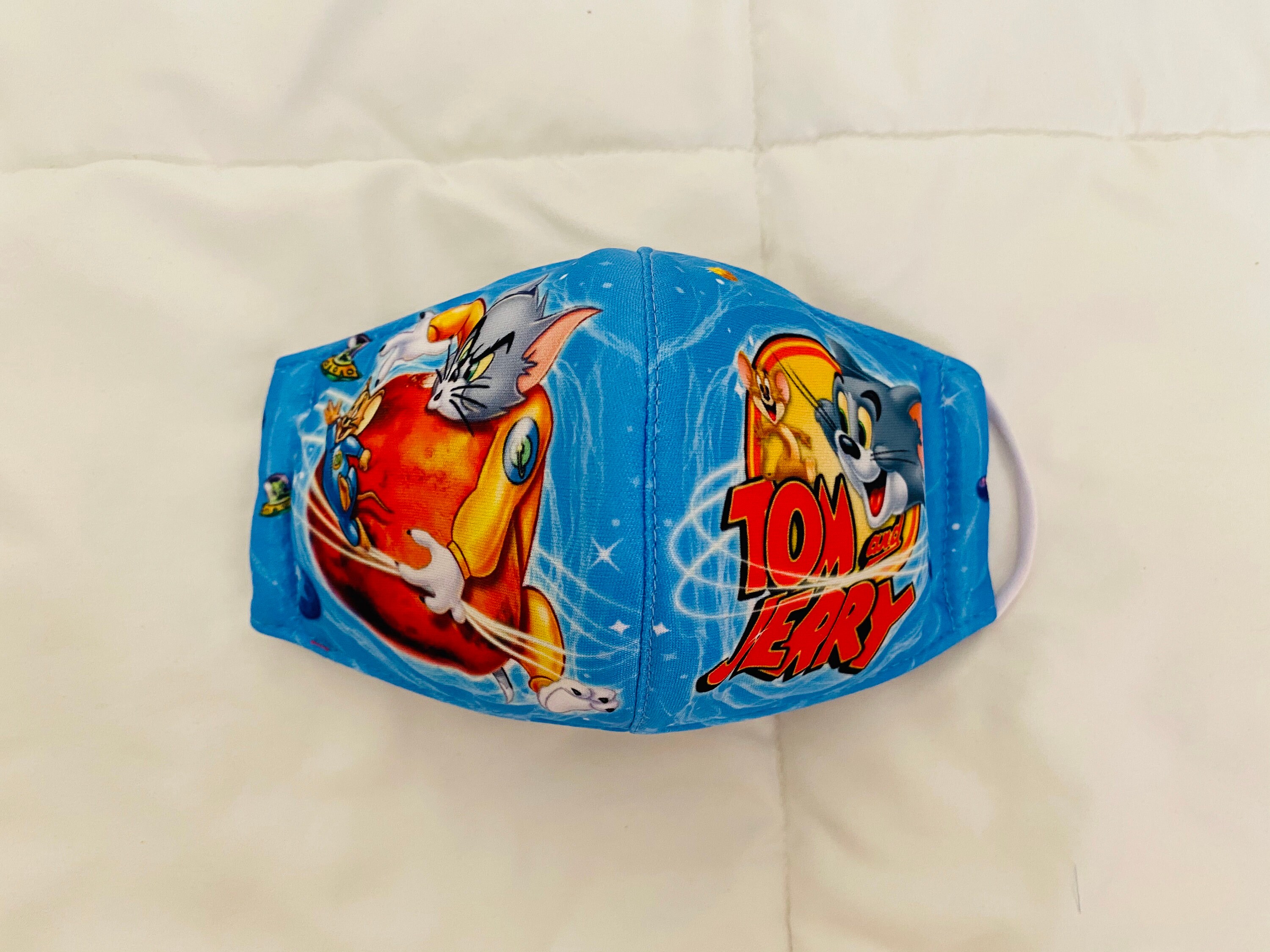 Kids Tom Cat Jerry Mouse Face Mask | Etsy