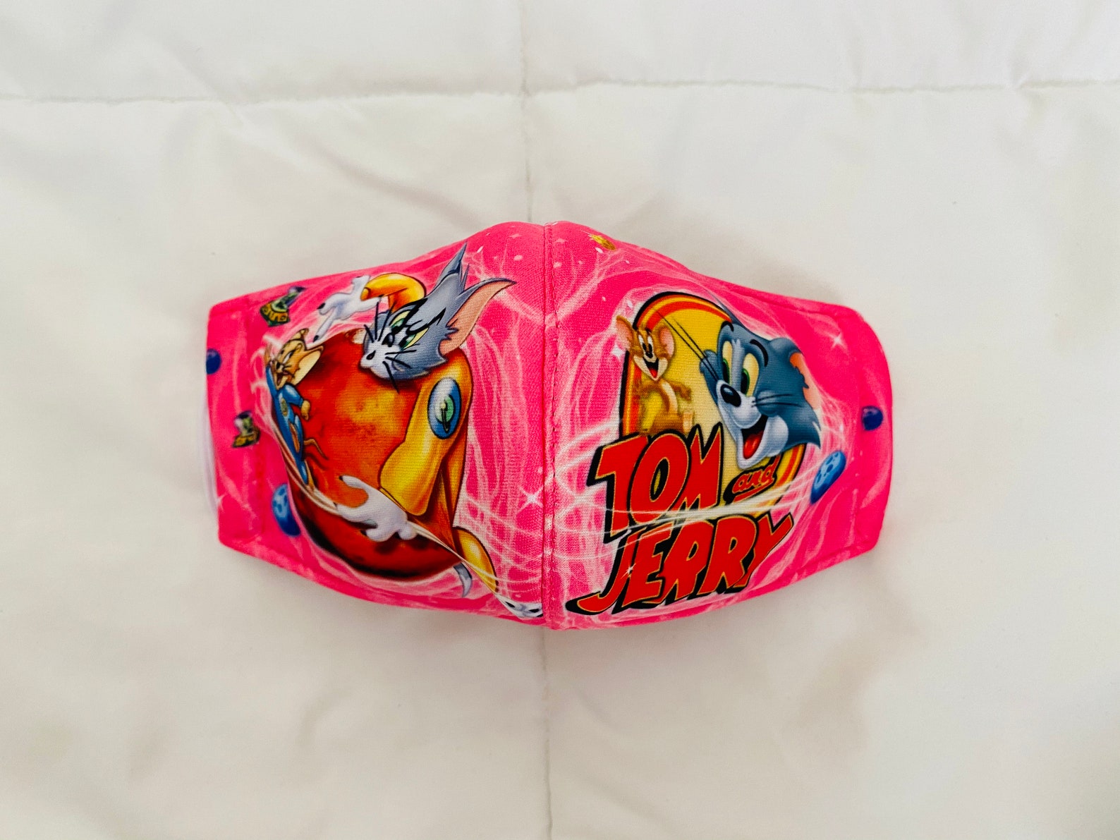 Kids Tom Cat Jerry Mouse Face Mask | Etsy