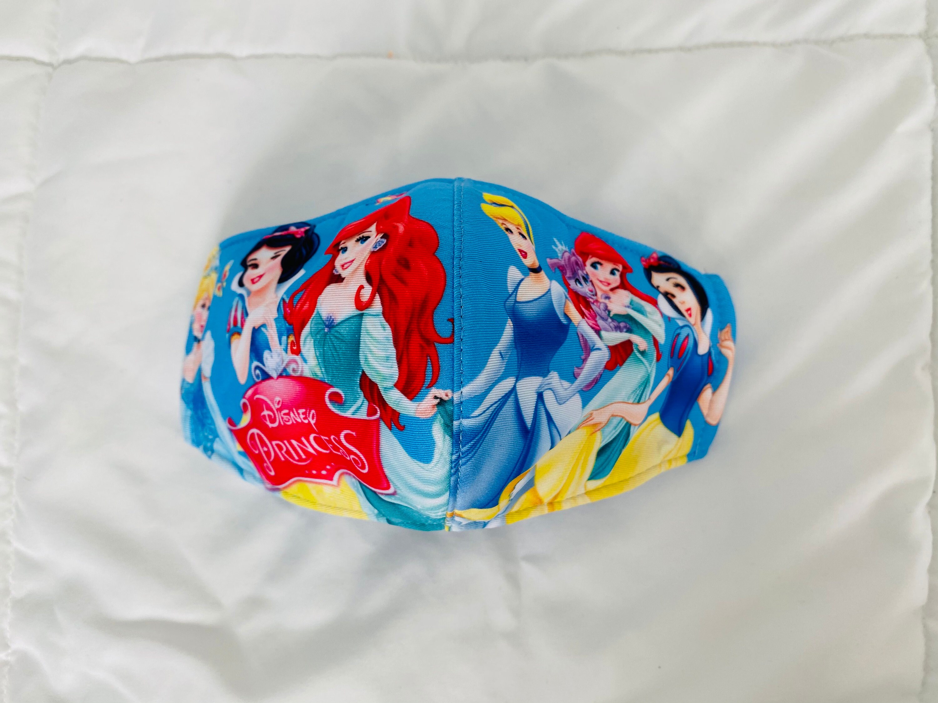 Kids Disney-Inspired Princess Face Mask Large Size | Etsy