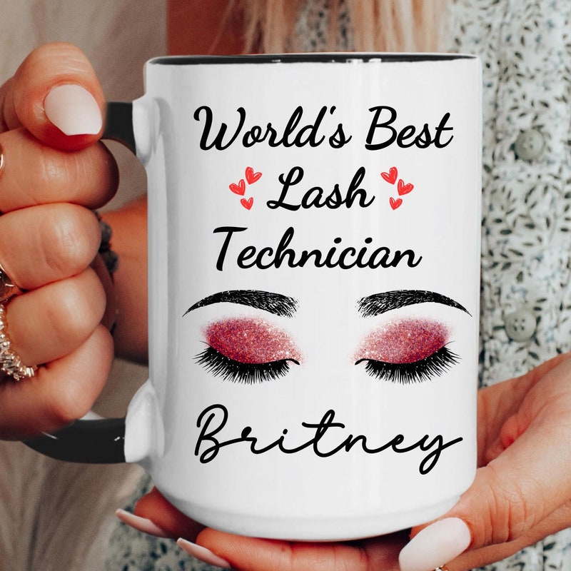 Personalised Lash Tech Mug - Etsy