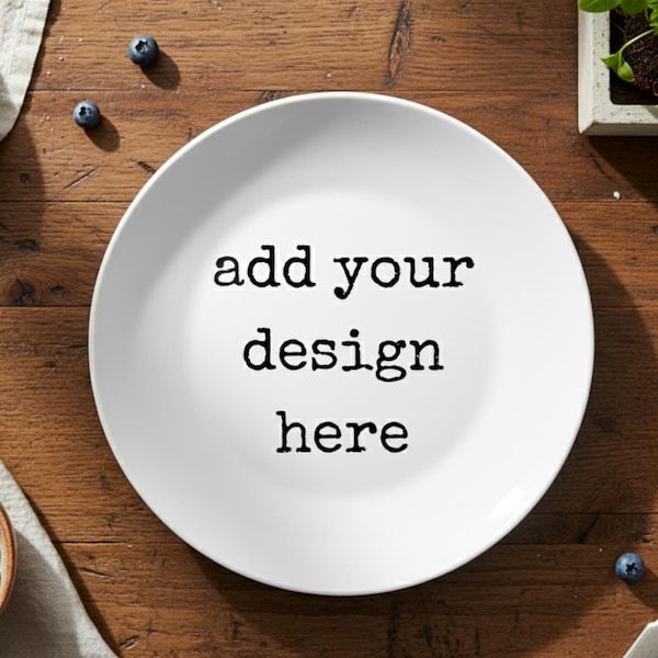 Custom Design Dinner Plates - Etsy