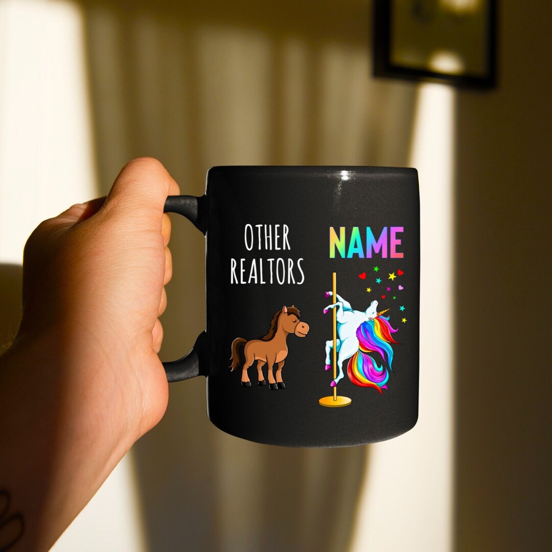 Realtor Gift, Realtor Unicorn Mug, Realtor Mug, Realtor Closing Gift ...