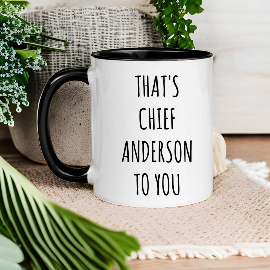 Chief Gifts, Chief Mug, Chief Promotion Gift Idea, New Chief in Town ...