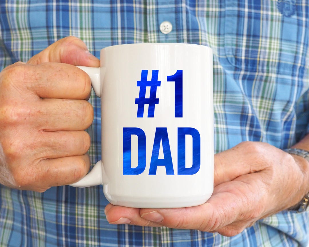 Number 1 Dad Mug, Fathers Day Mug, Funny Dad Mug, Daddy Mug, Best Dad ...