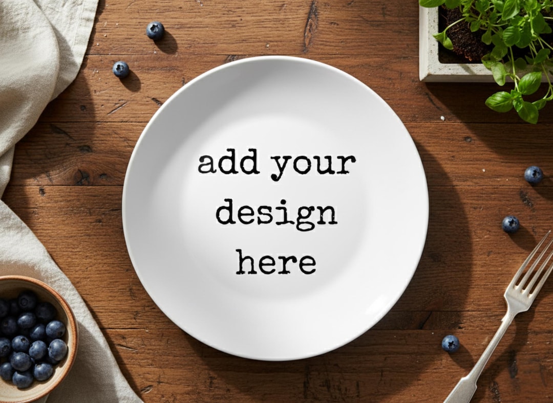 Personalized Plate, Custom Dinner Plate, Photo or Name, Monogrammed ...
