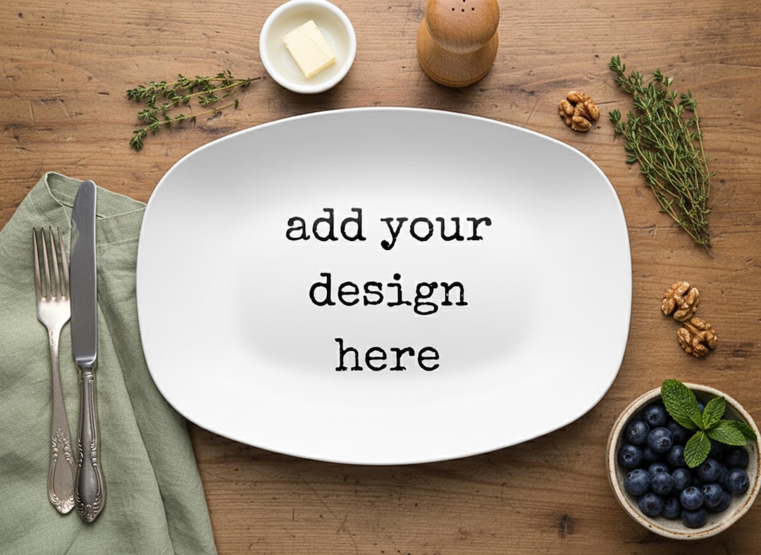 Personalized Serving Platter, Custom Photo or Name Platter, Custom ...