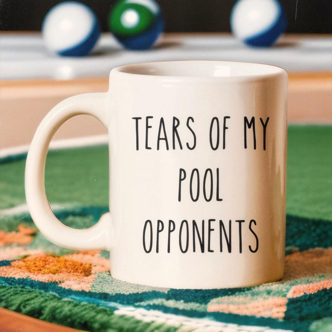 Pool Player Gift, Funny Pool Mug, Billiards Player Gift, Billiards ...