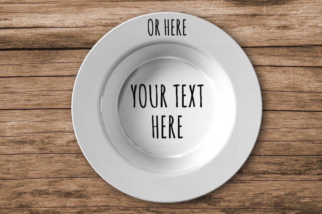 Custom Bowl, Personalized Bowl, Custom Cereal Bowl, Ice Cream Bowl ...