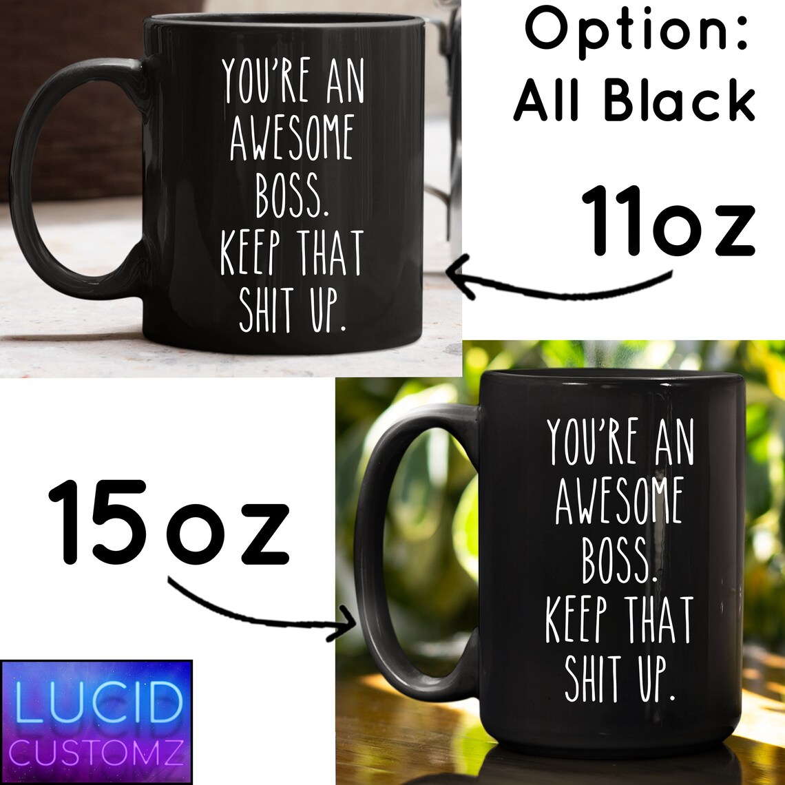 National Boss Day Gift Boss Mug Funny Boss Mug Gift for - Etsy