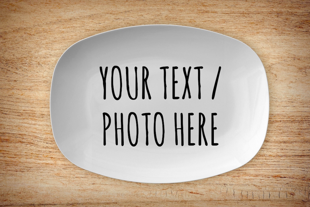 Custom Platter, Custom Serving Plate, Personalized Platter, Serving ...