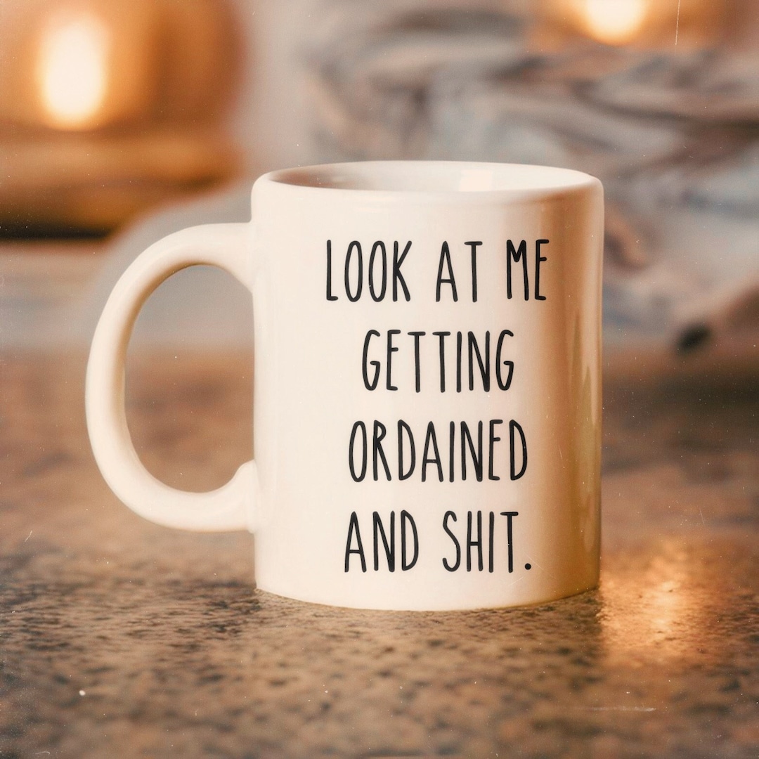 Ordination Mug, Ordination Gift, Church Minister Gift, Deacon Priest ...