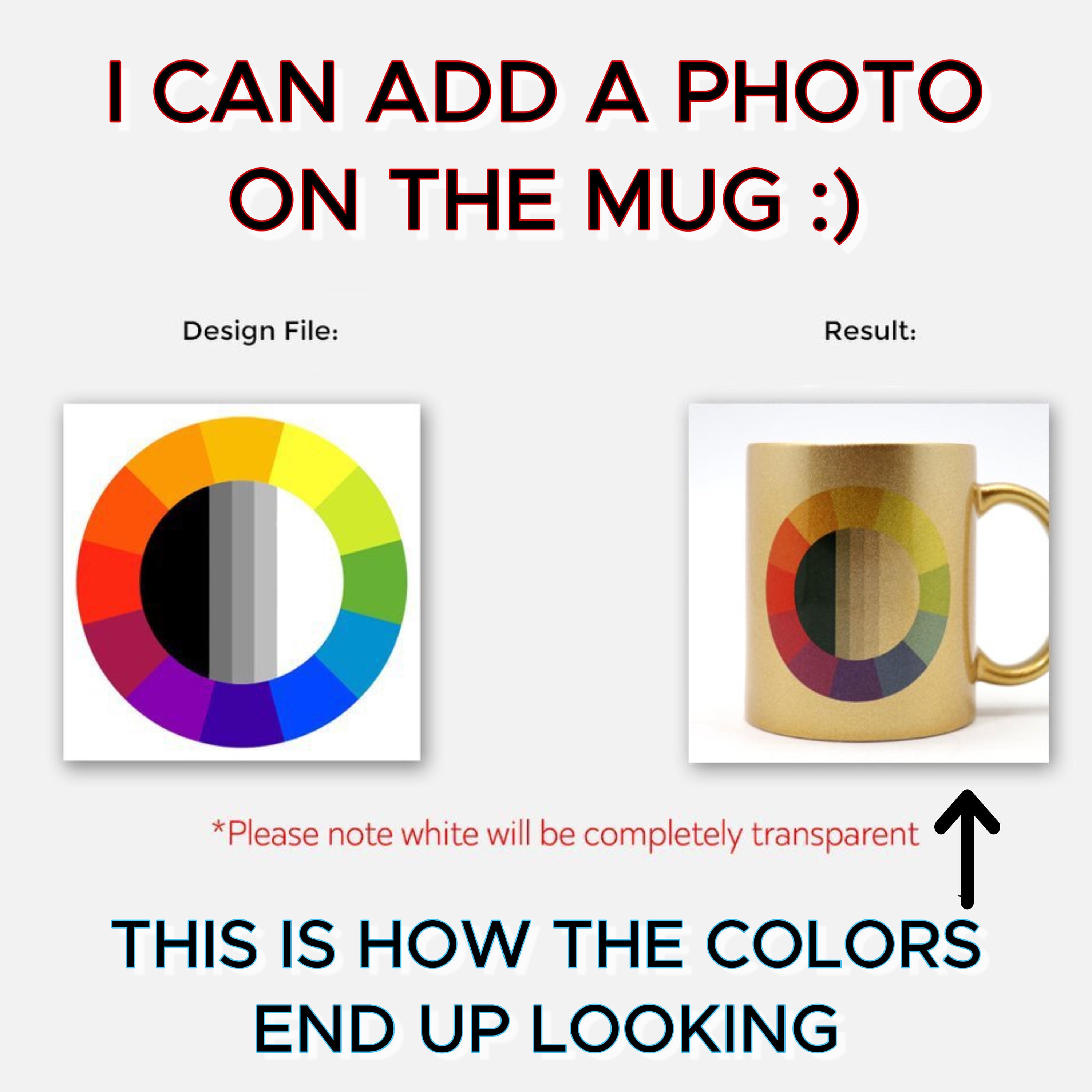 Gold Custom Metallic Coffee Mug Personalized Coffee Mug 11oz - Etsy