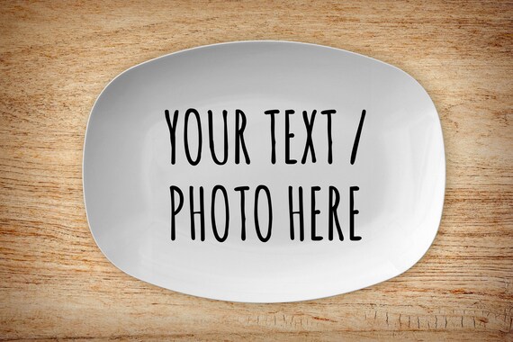 Custom Platter Custom Serving Plate Personalized Platter - Etsy