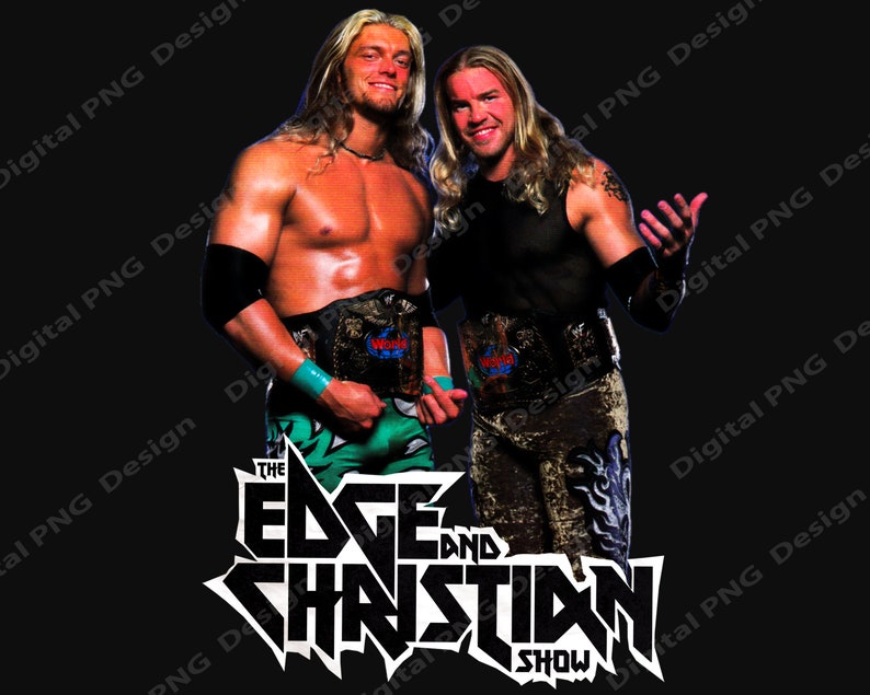EDGE and CHRISTIAN WWE Png , Instant Download, Digital Files Png - Etsy ...