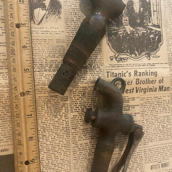 Antique Brass Spigot - Etsy
