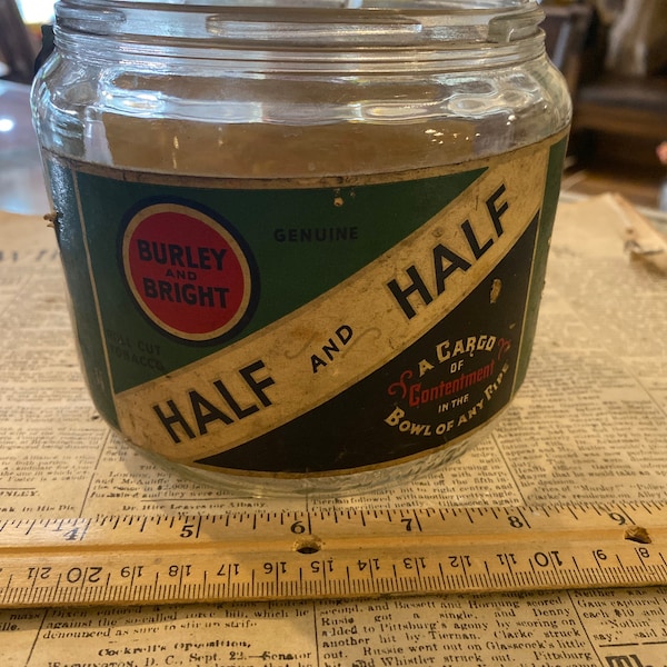 Pipe Tobacco Jar - Etsy