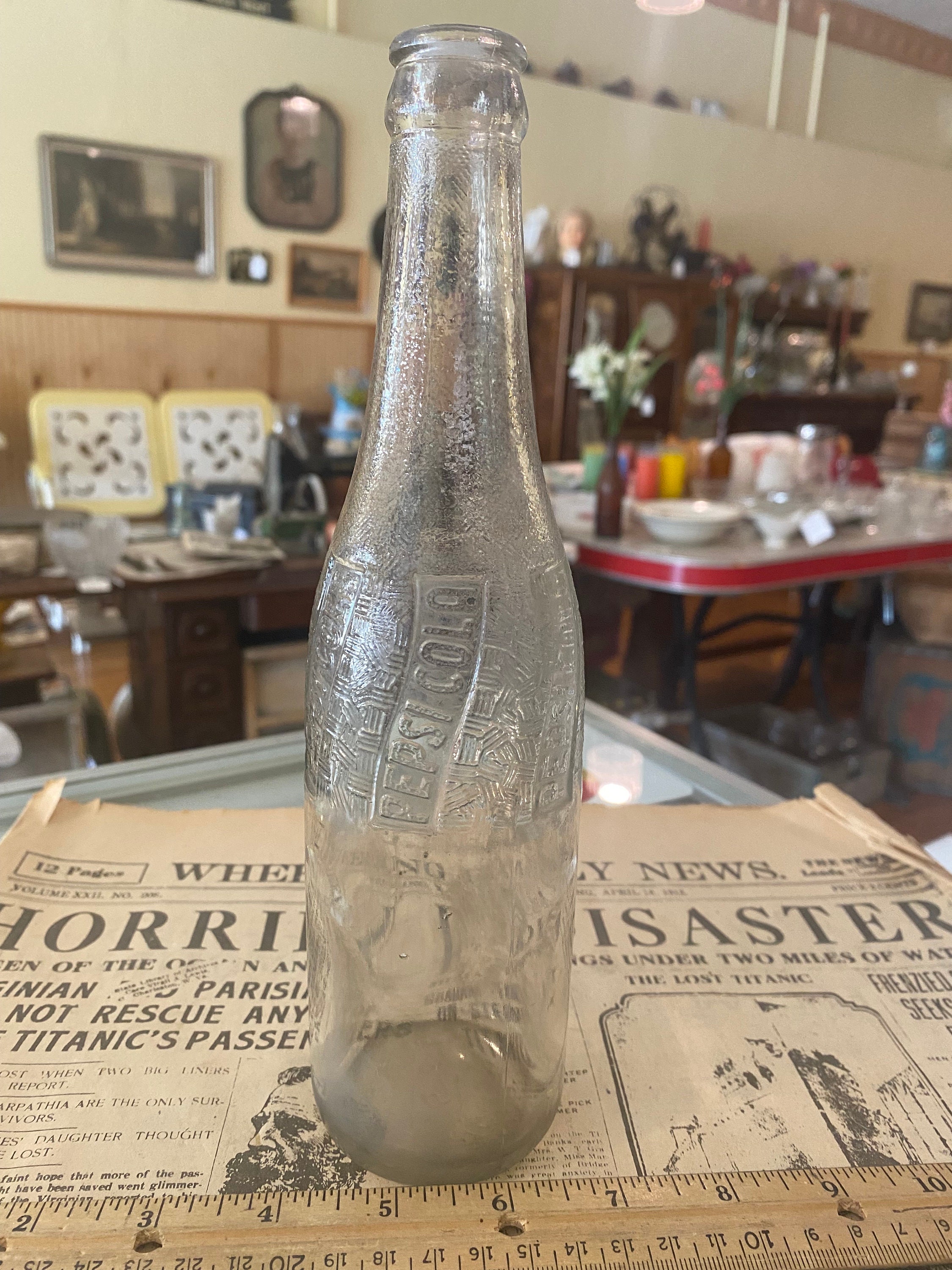 Pepsi Bottle Wave Logo - Etsy