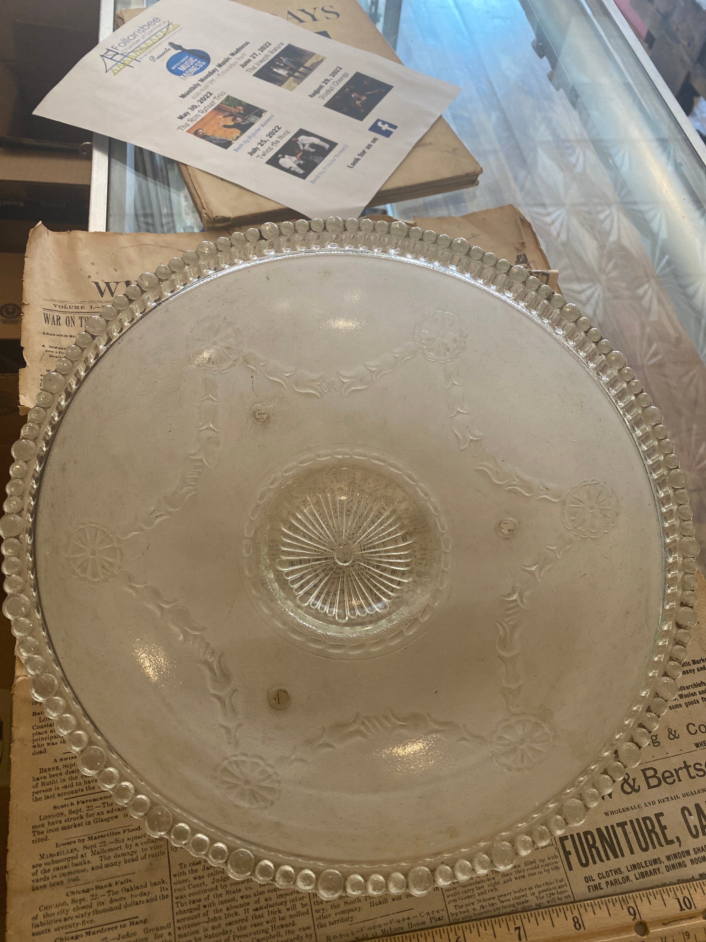 Vintage Light Cover Opaque and Clear - Etsy