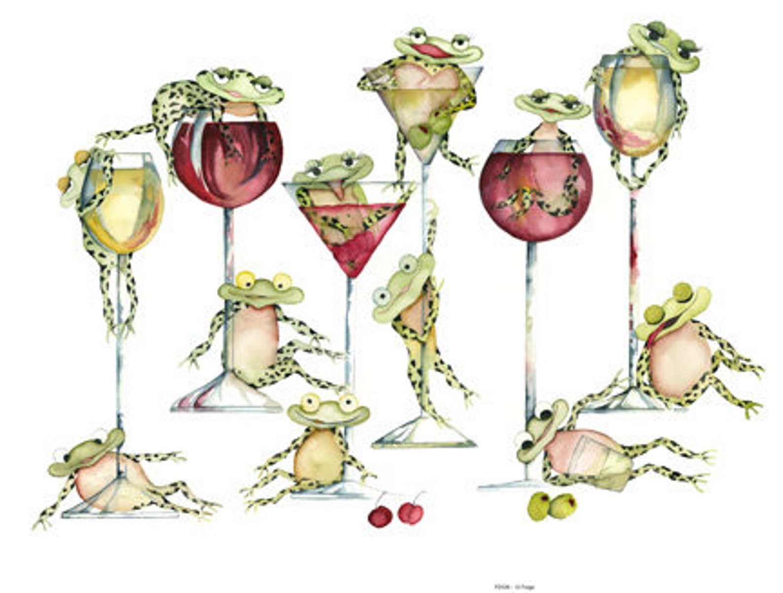 12 Frogs - Etsy