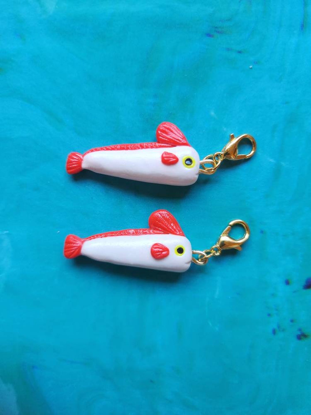 Oarfish Charm for Charity Polymer Clay Cute Kawaii Charm for Ocean ...