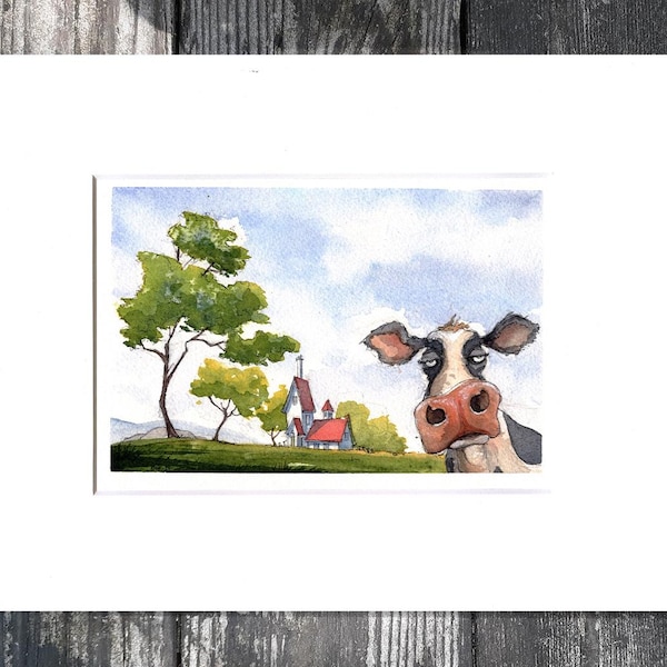 Line and Wash Art - Etsy