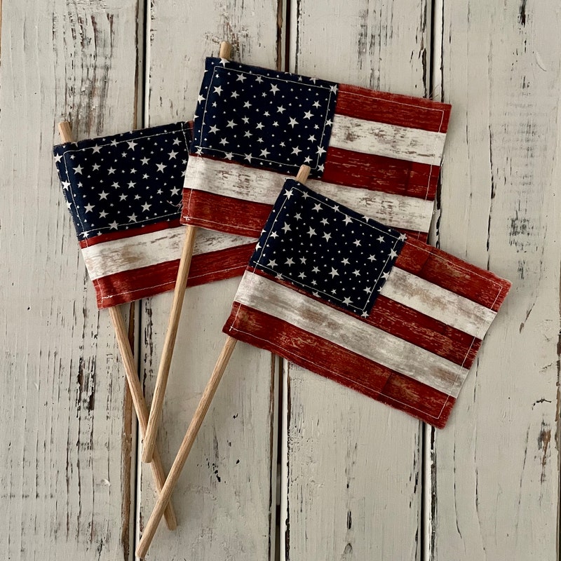 Primitive Flag - Etsy