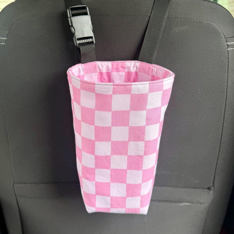 Checker Car Garbage - Etsy